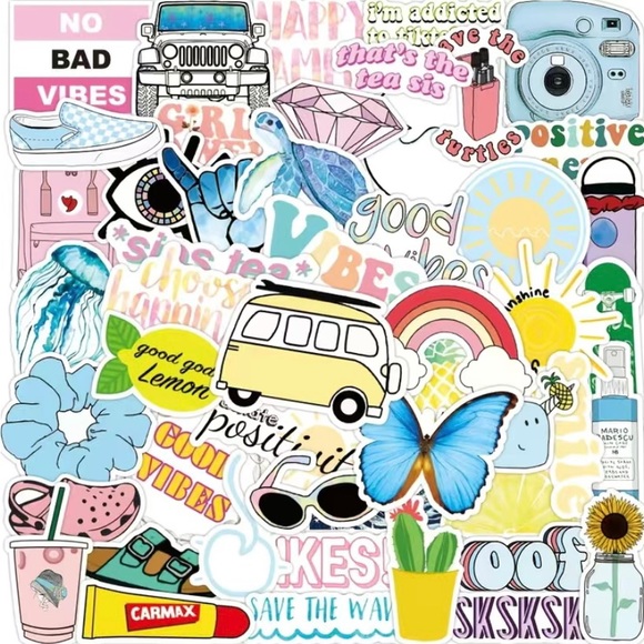 Accessories | 5 Pc Sticker Pack | Poshmark